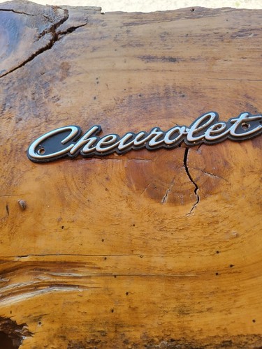 1964 Chevrolet Script Grill Emblem Badge Ornament | eBay