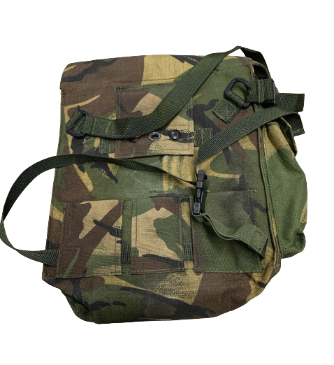 British Military DPM Camo Haversack Gas Mask Shoulder Dispatch Bag ...