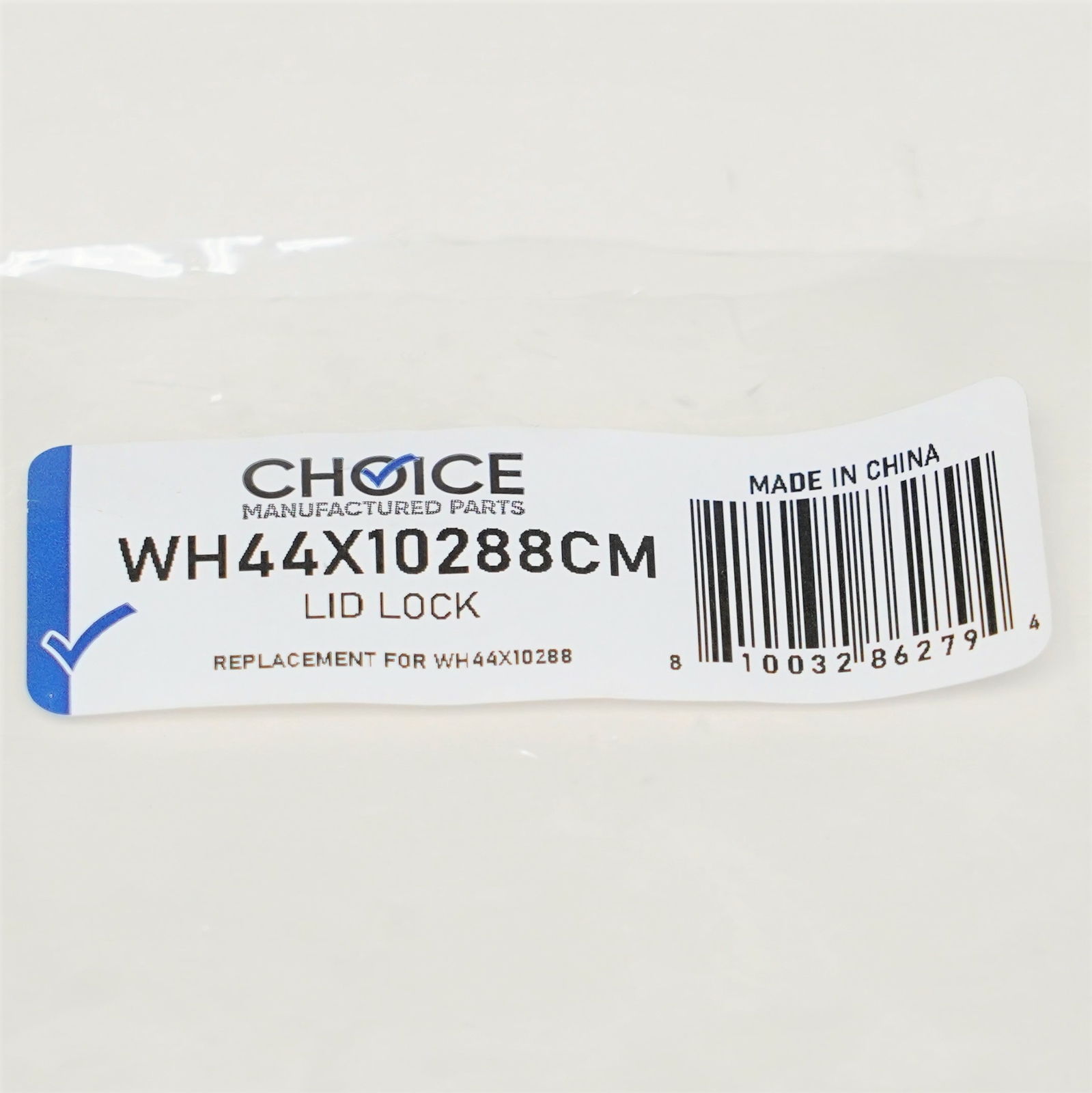 GE WH44X10288 Washing Machine Door Latch Lid Lock - WH44X10288CM (Black ...