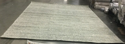 LIGHT GREY 9' X 12' Loose Thread Rug, Reduced Price 1172649779 MRB303F ...