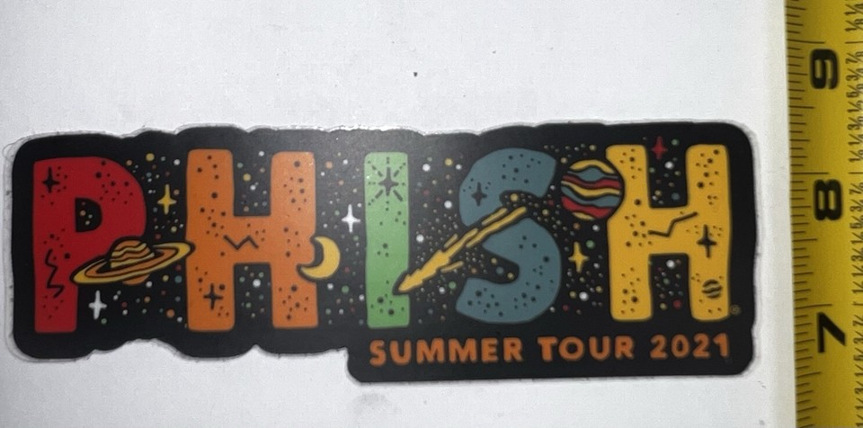 Phish OFFICIAL MINT Sticker Dry Goods NOT Poster Patch Magnet COMBINED ...