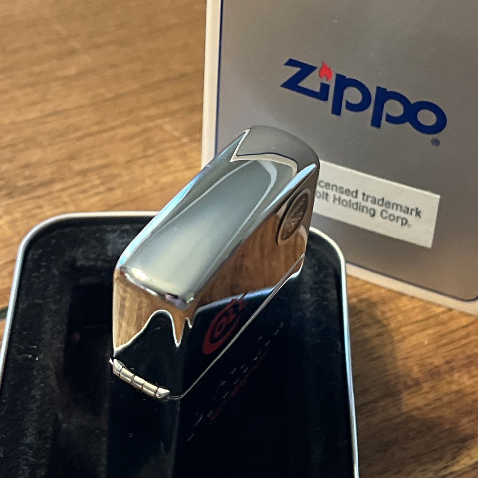 ZIPPO 1996COLT PYTHON 357 MAGNUM POLISHED CHROME LIGHTER SEALED IN BOX ...