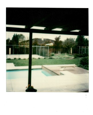 1980s Empty Backyard Pool Shot vintage Polaroid photo | eBay