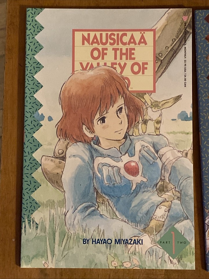 NAUSICAA OF THE VALLEY OF WIND LOT, Part 2 Complete Run Books 1-4 | eBay