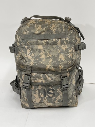 US MILITARY ACU MOLLE II ASSAULT PACK W/STIFFENER 3 DAY BACKPACK USED ...