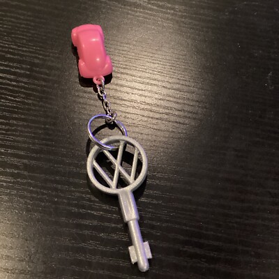 Barbie Volkswagen Beetle Bug Car Key Replacement Keychain Key Pink Car ...