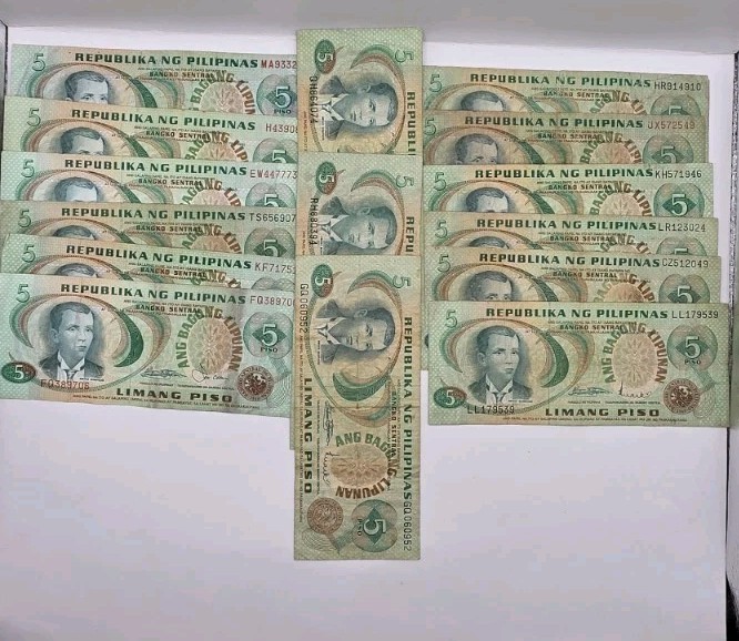 Philippines 1973-1985 Ang Bagong Lipunan Series Banknotes.Lot Of 75 ...