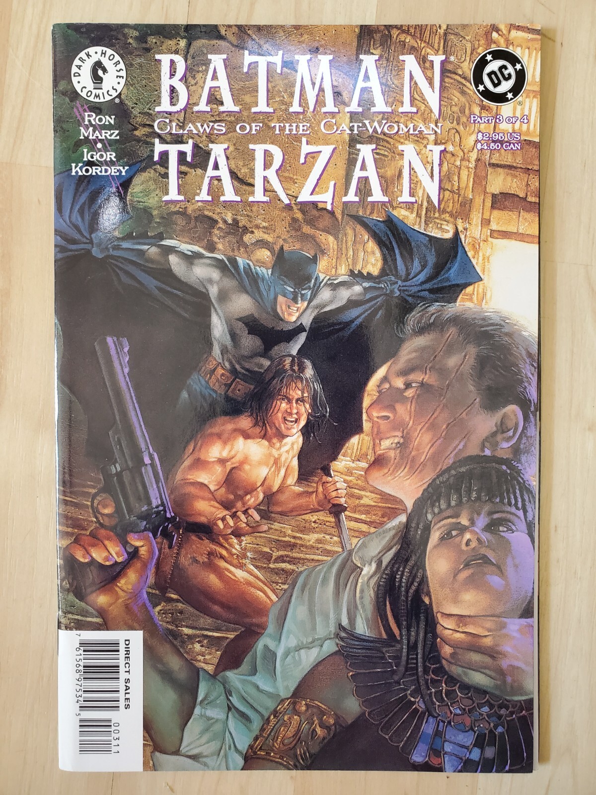 Batman & Tarzan: Claws of the Catwoman #3 (DC comics 1999) rare book | eBay
