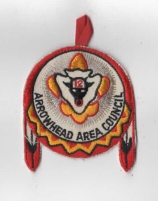 Arrowhead Area Council Region 12 RED Border [CA-2163] | eBay