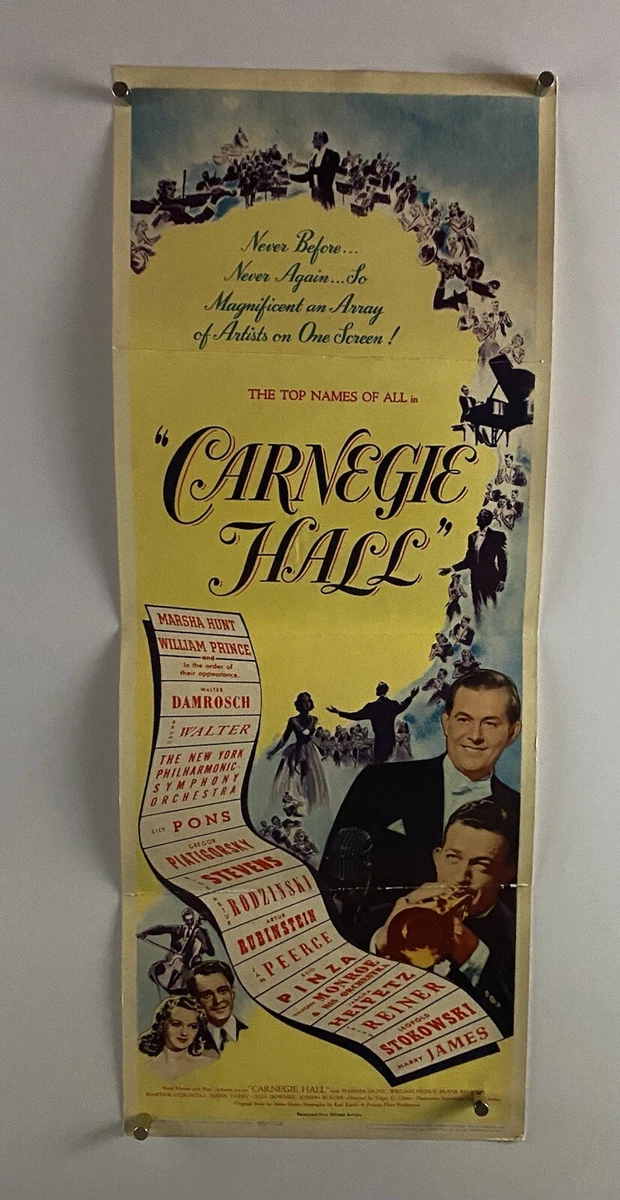 Carnegie Hall Poster