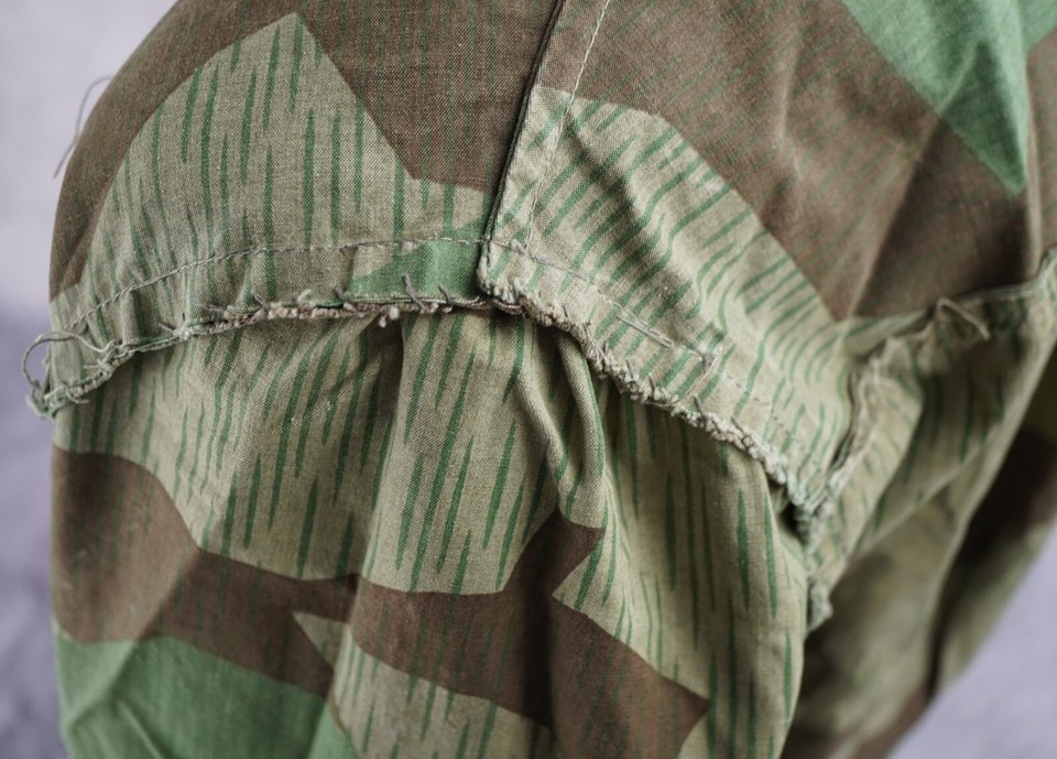 WW2 German splinter Camo jacket tunic field Heer wehrmacht US vet ...