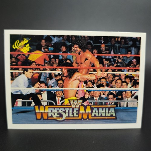 WWF Classic 1990 WrestleMania Card #105 Ravishing Rick Rude Ultimate ...