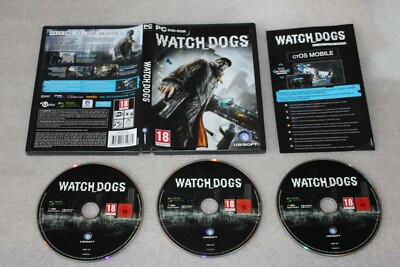 WATCH DOGS PC DVD BOX | eBay