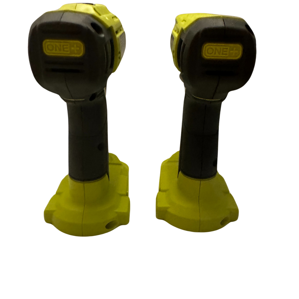 RYOBI P1817 ONE+18V Cordless1/2 Drill 1/4 I 2 Tool Kit 1/2 Drill 1/4 ...