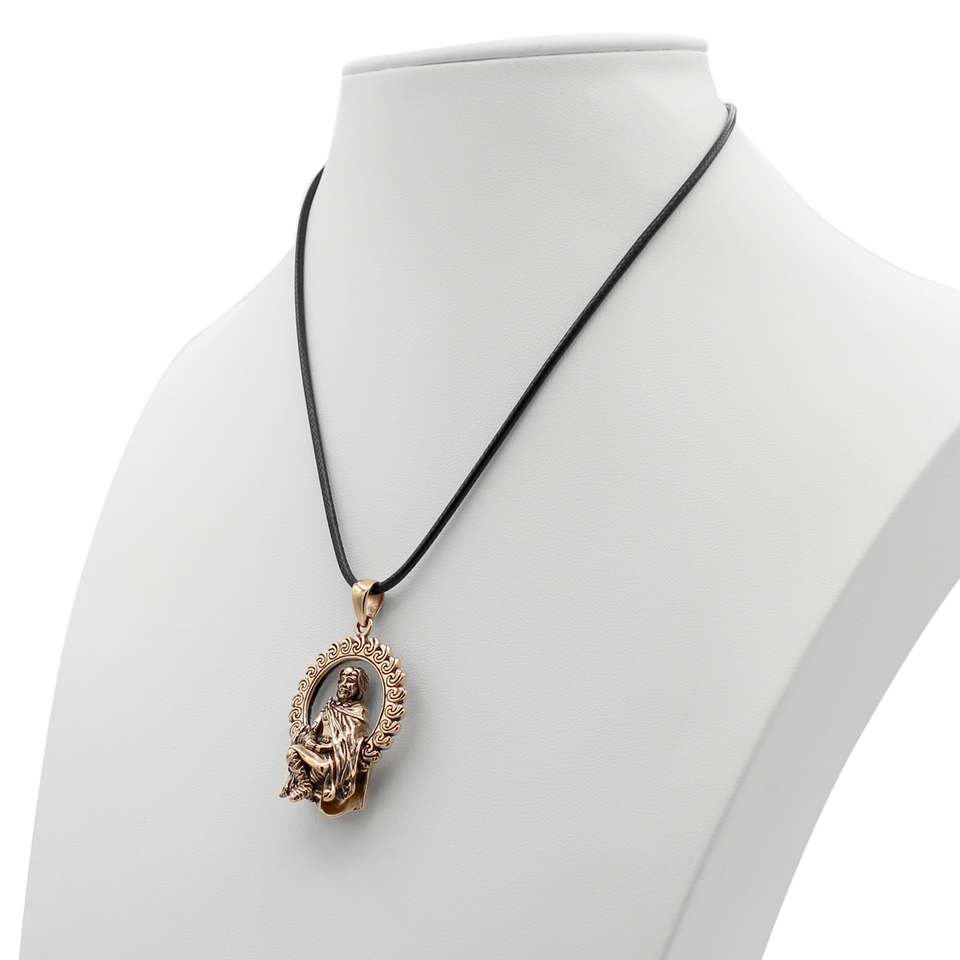 Bronze Lugh Pendant by Dryad Design - Celtic Sun God Wiccan Pagan Wicca ...