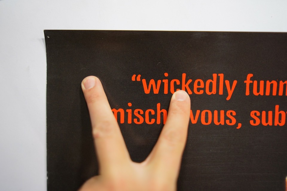 QUILLS 1SH Original Movie Poster 2000 GEOFFREY RUSH KATE WINSLET ...