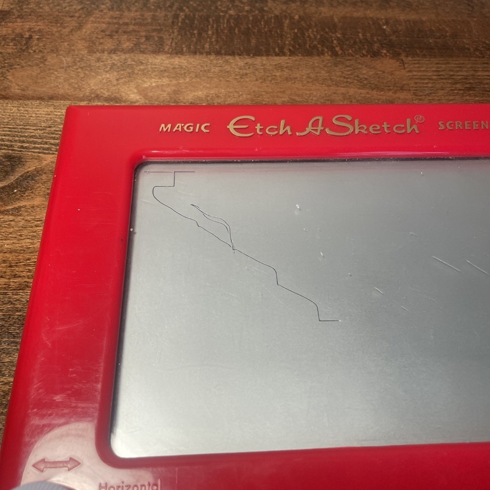 Magic Etch A Sketch Screen Spin Master Toy | eBay