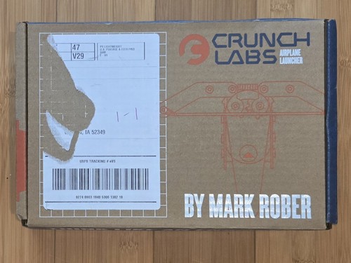 Crunch Labs Airplane Launcher Build Box by Mark Rober New Open Box ...