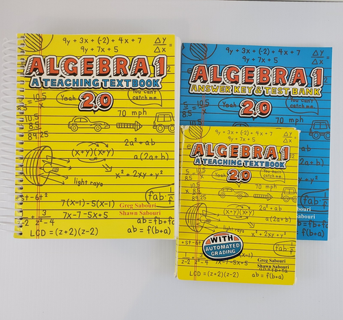 Teaching Textbooks Algebra 1 Textbook, CDs, Answer Key/Test Bank 2.0 ...