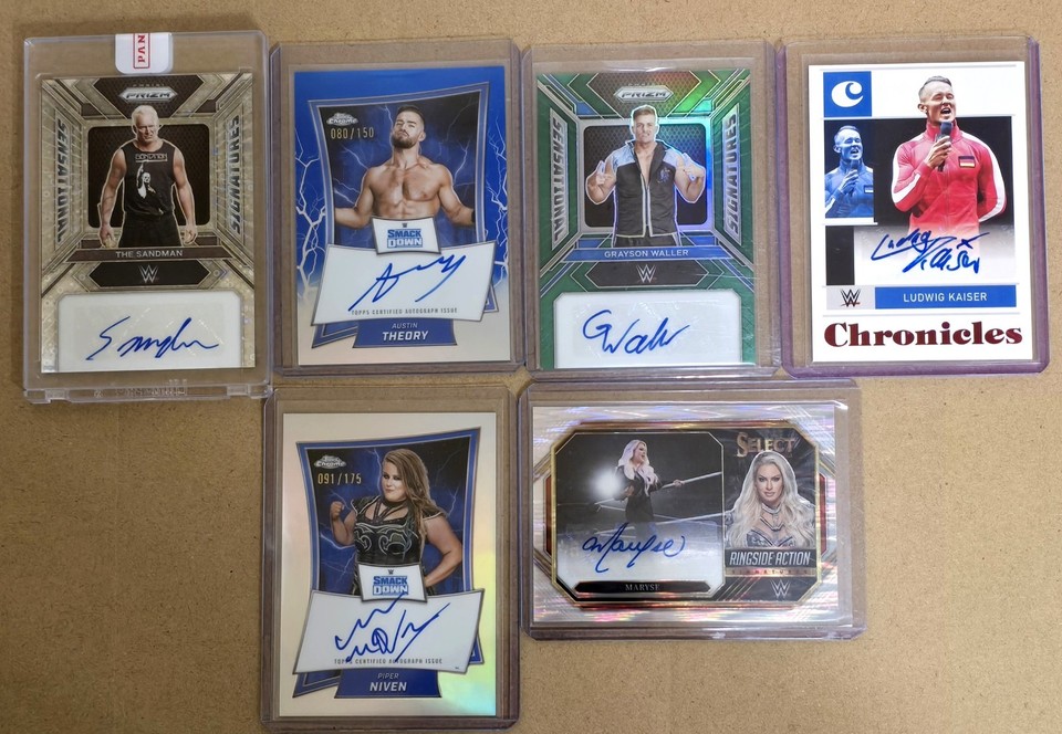 Austin Theory, The Rock , Mandy Rose , Grayson Waller & More WWE 32 ...