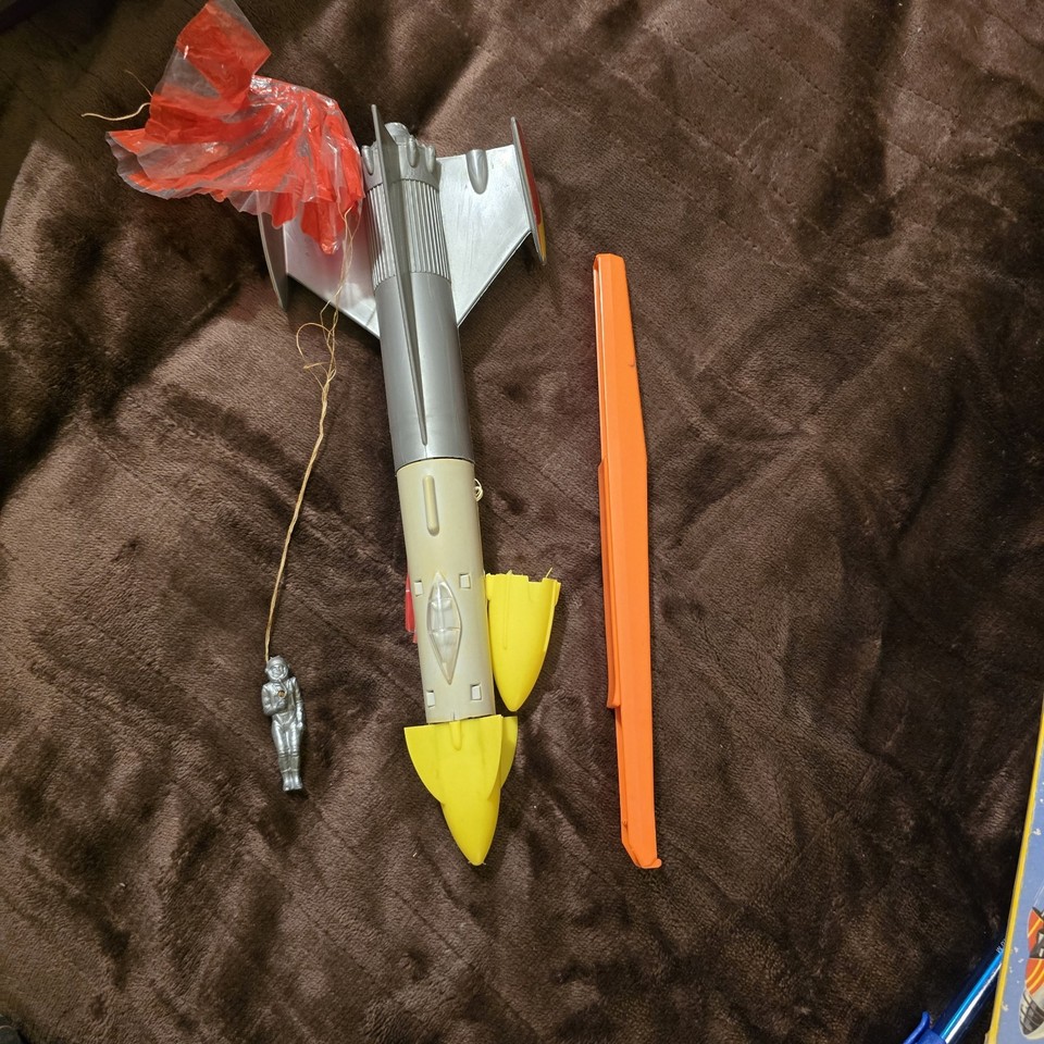 Ultra Rare Vintage Fireball XL5 Rocket Toy | eBay