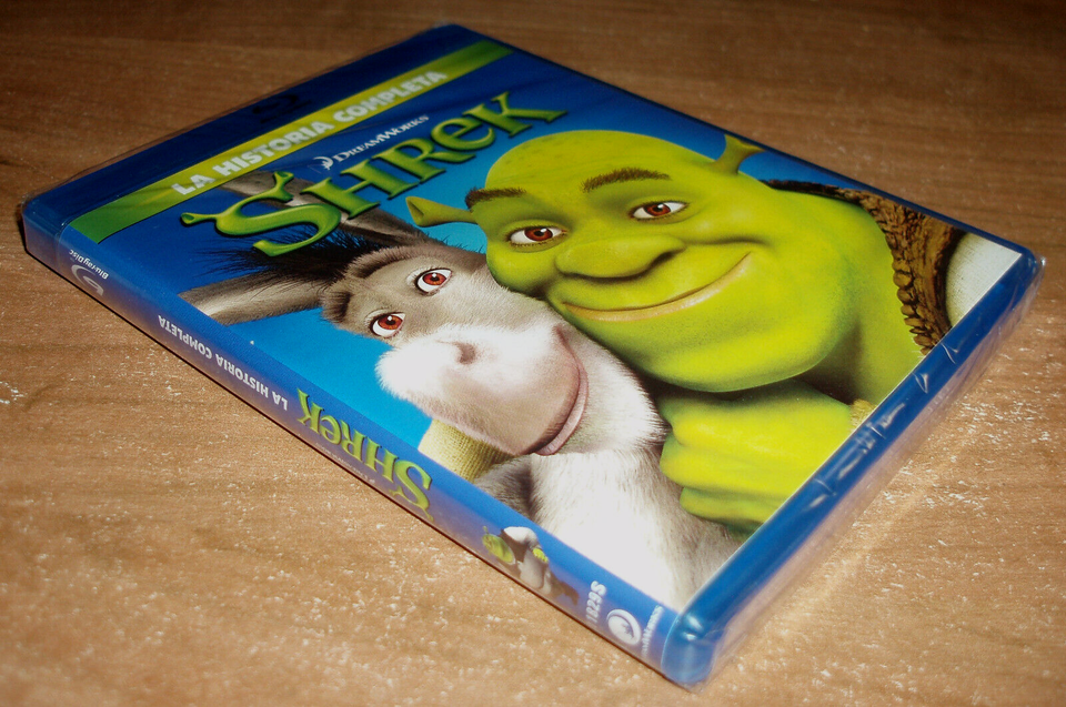 Shrek The Complete Story 4 Movies Blu-Ray Brand New Sealed Animation ...