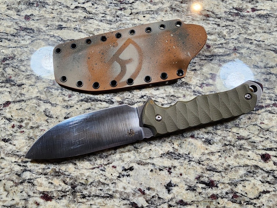 Tuffknives Custom BK2 with kydex | eBay