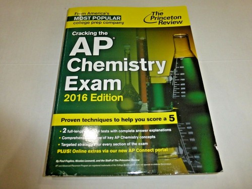 New Cracking The AP Chemistry Exam Princeton Review 2016 Study Guide | eBay