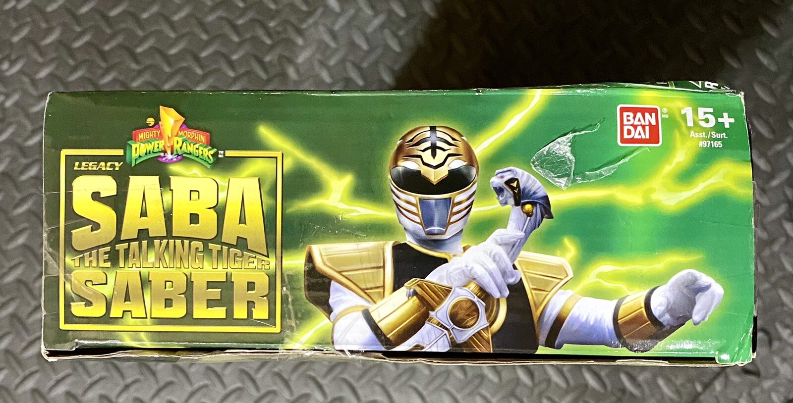 Bandai Power Rangers Legacy White Ranger Saba Sword - New In Box Sealed ...