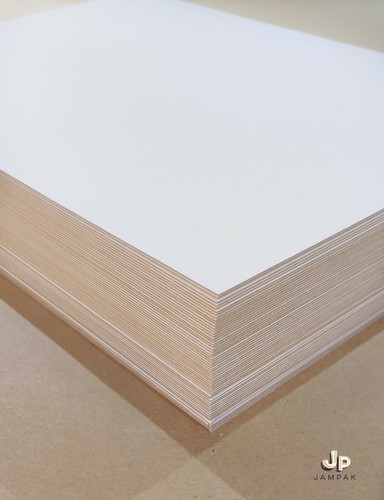 Extra Thick 610gsm / 800 microns White Backing Board BULK OFFER A5 / A4 ...