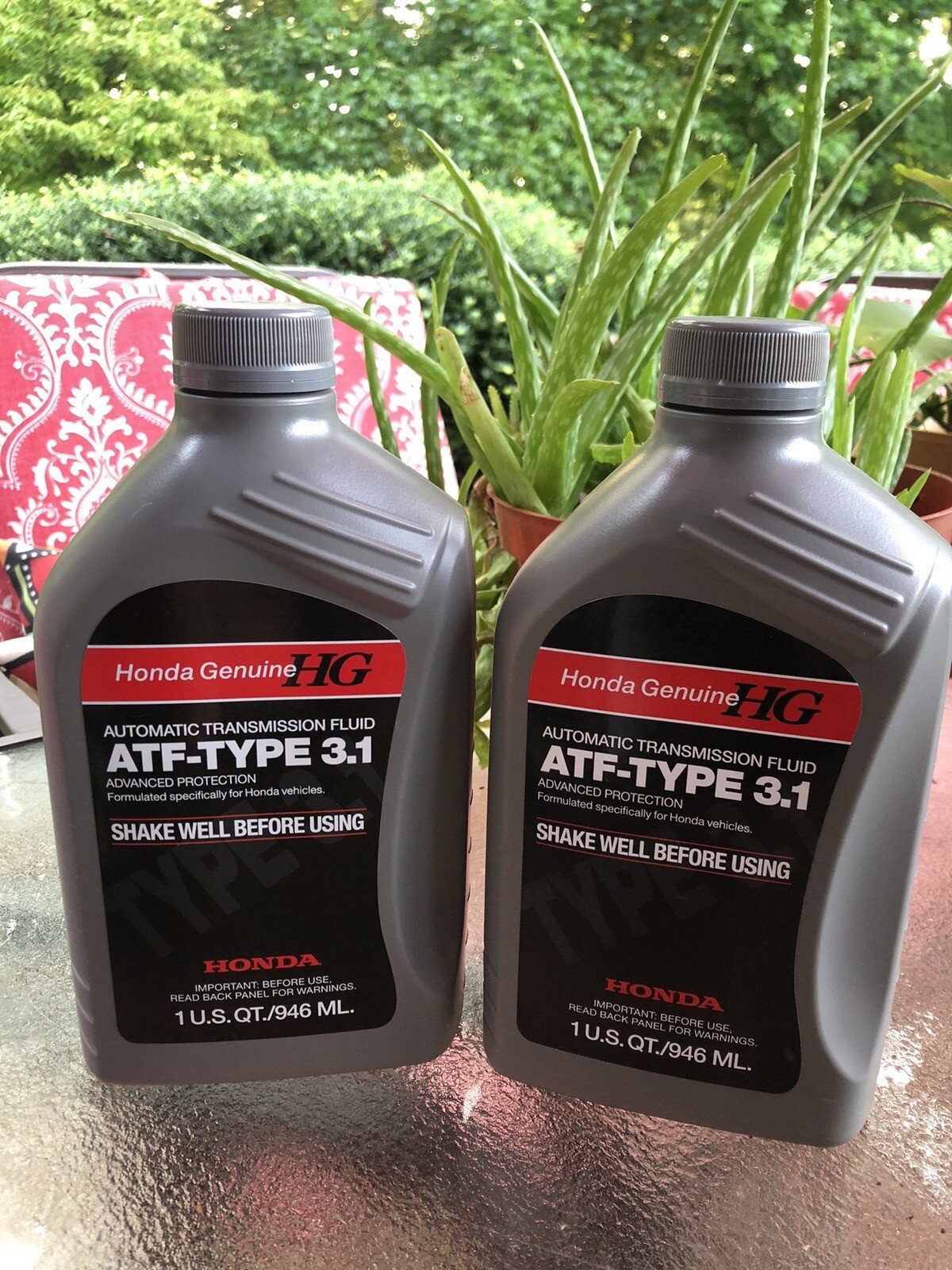 2 Quarts Genuine OEM Honda 08200-9017 ATF Type 3.1 Automatic ...