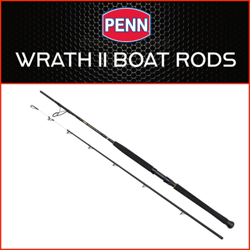 PENN WRATH II BOAT ROD RANGE | SALTWATER BOAT FISHING RODS | eBay UK