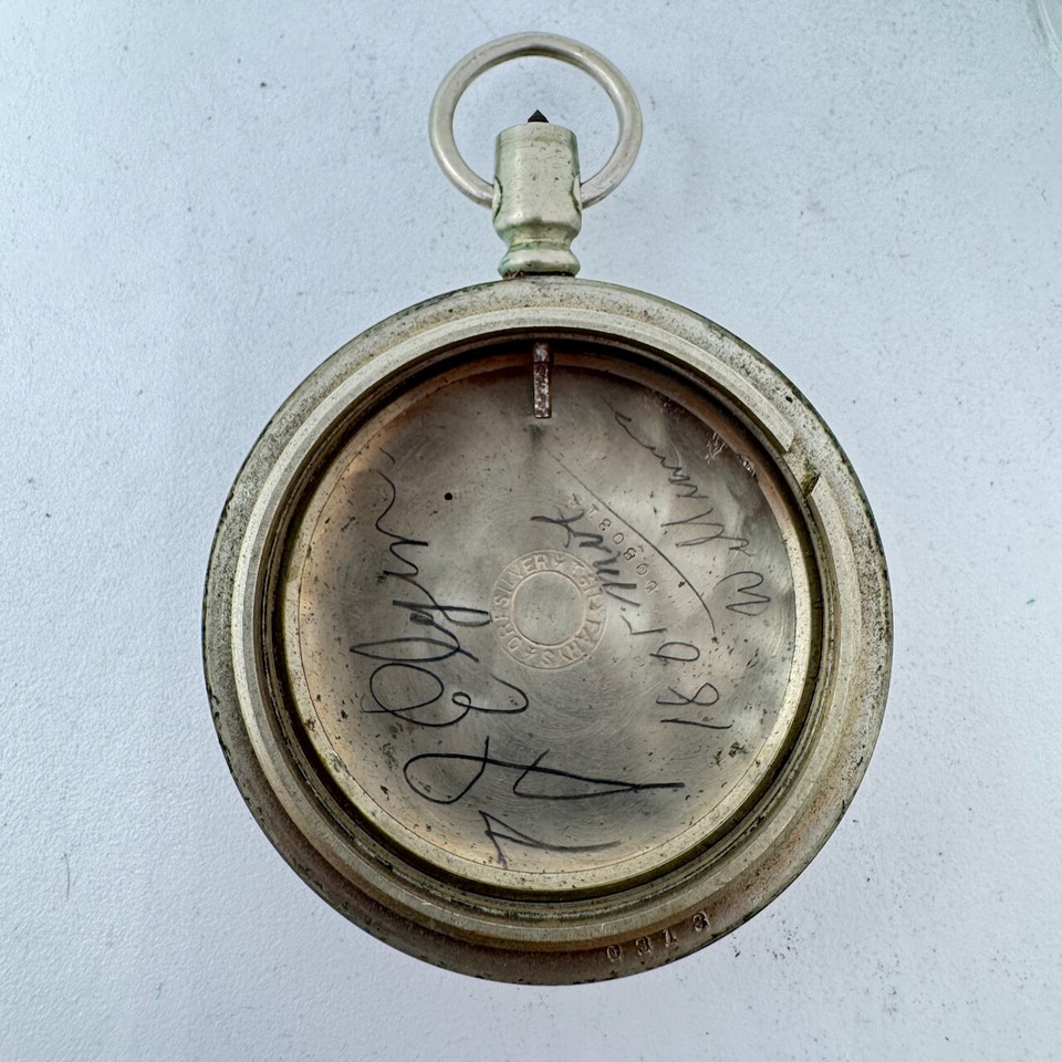 Antique 18 Size Fahys Open Face Pocket Watch Case Oresilver Coin Edge ...