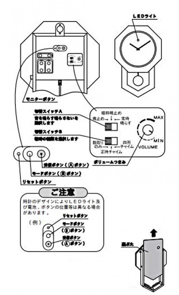 Seiko Clock Nostalgic Wall Pendulum Clock Brown RQ205B Fast Shipping ...