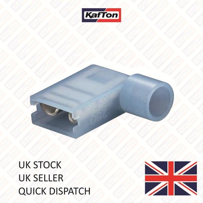 Insulated Flag Terminal Connectors Crimp Electrical Terminals Connector ...