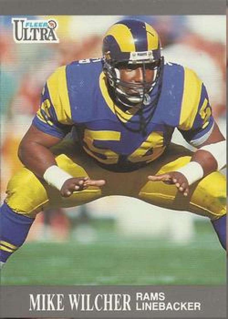 1991 Fleer Ultra #190 Mike Wilcher NM-MT LA Rams | eBay