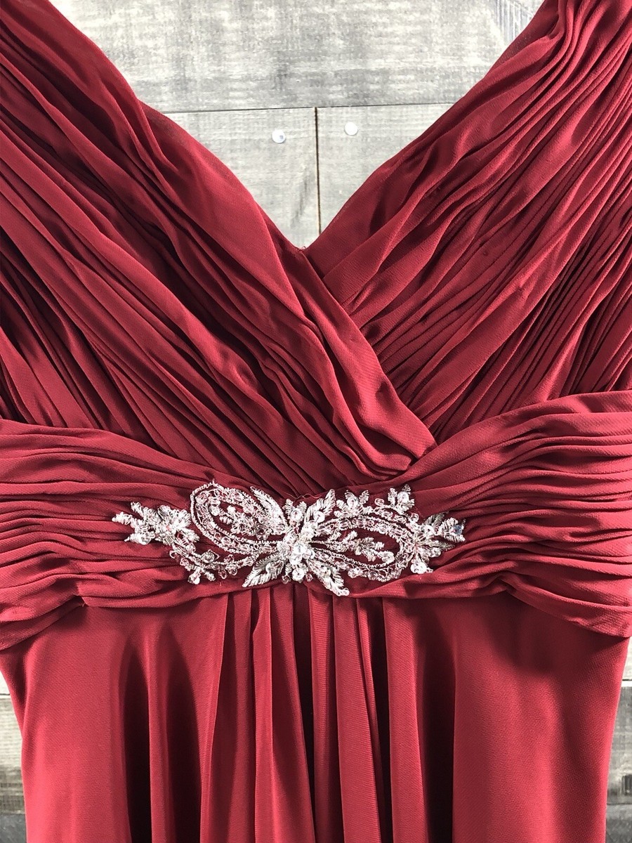 Dark Red Bridesmaids Dresses