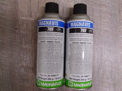 2 pack MAGNAFLUX Black Visible 7HF Mag Particles 01-1580-77 360 sprayer ...