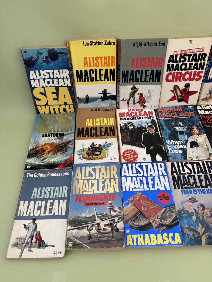 Alistair Maclean Books Bundle X 26 Job Lot | eBay UK