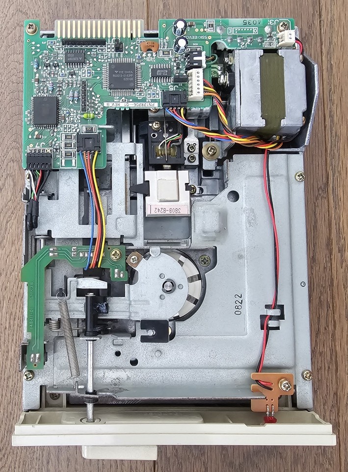 1.2MB High-Density 5.25" Floppy Disk Drive YD-380B, IBM, Needs Repair ...