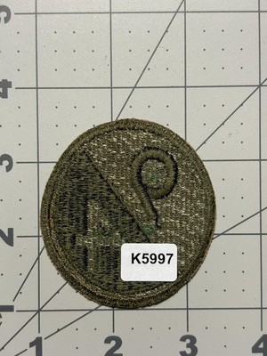 WW 2 US Army 94th Infantry Division Greenback Patch Inv# K5997 | eBay