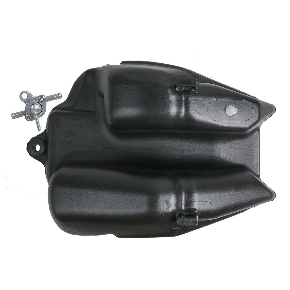 Plastic Fuel Gas Tank w/ Valve Petcock For Kawasaki KLX110 KX65 Suzuki ...
