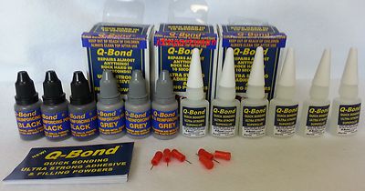 Q-BOND GLUE ADHESIVE & FILLING POWDER ULTRA STRENGTH 12-PCS | eBay