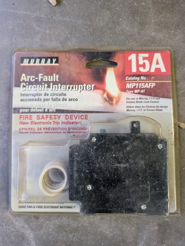 Murray AFCI Circuit Breaker 15A MP115AFP type MP-AT | eBay