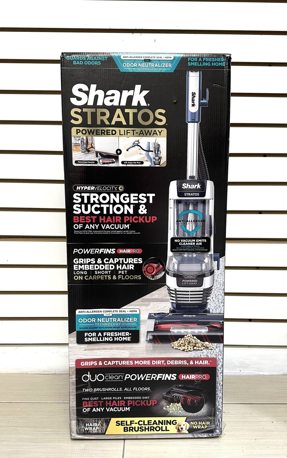 Shark Stratos AZ3002 TruePet Upright Vacuum - Blue for sale online | eBay