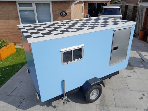 2 berth micro caravan, teardrop, squaredrop, box camper | eBay UK