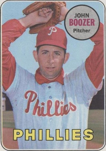 1969 Topps - High # #599 John Boozer for sale online | eBay