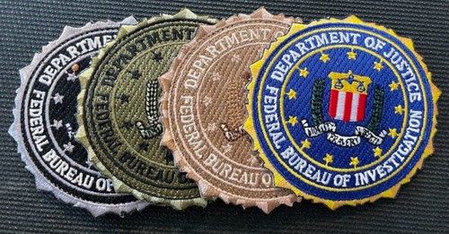 FBI - SEAL - SecondGEN Full set + hook laser cut edge 3.0in patch ...