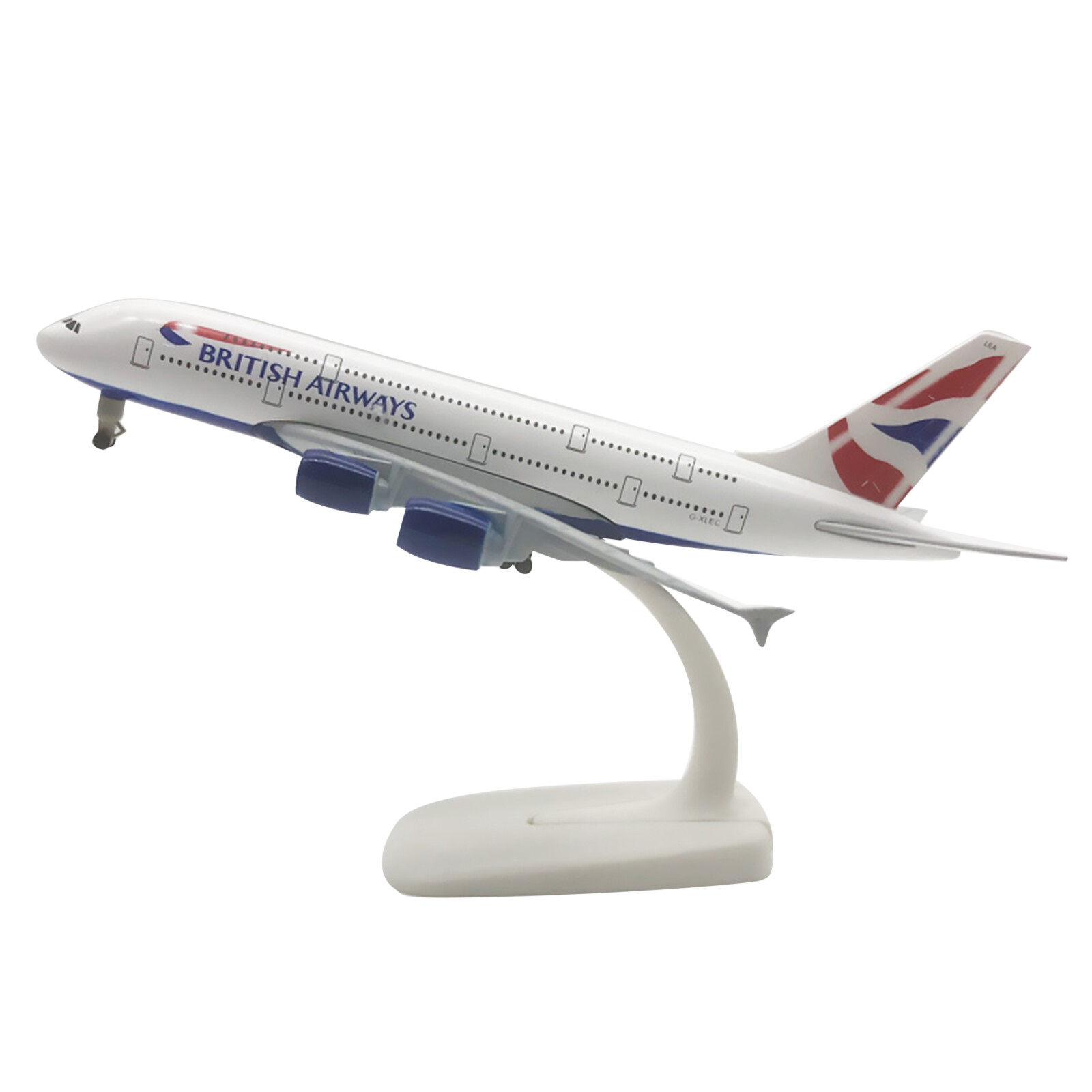 1:400 British Airways A380 Model Plane Alloy Aircraft Model Souvenir ...