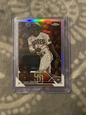2023 Topps Chrome Update Sepia #USC6 Jose Azocar San Diego Padres ...